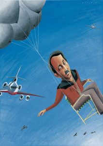 Lawnchair Larry’s Balloon Flight 1982 – History and Things